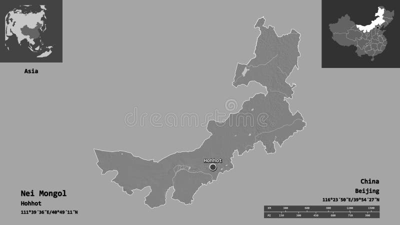 Nei Mongol, Autonomous Region of China,. Previews. Bilevel Stock ...