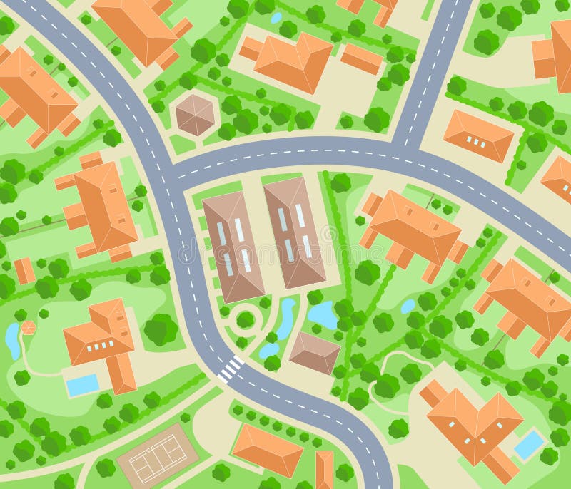 Houses neighborhood logo stock vector. Illustration of company - 22538321