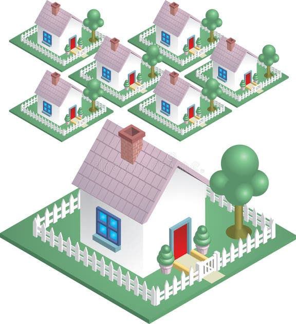 Neighbourhood stock vector. Illustration of neighbourhood - 2297262