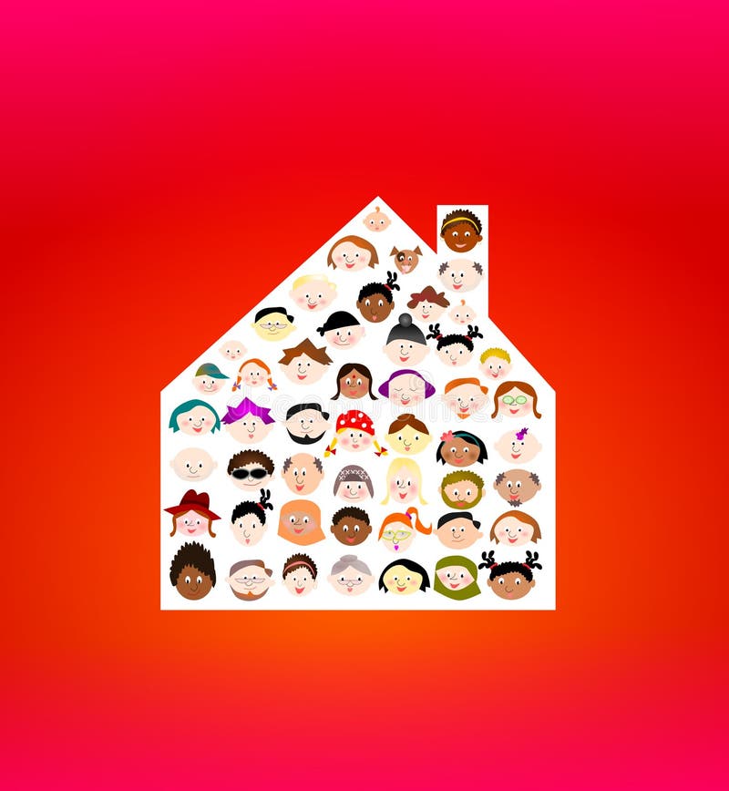 Neighbourhood: Multi Ethnic Neighbours Stock Photo - Image of copy ...