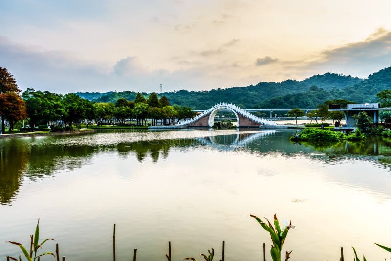 Neihu park in Taipei editorial image. Image of dahu - 144696010