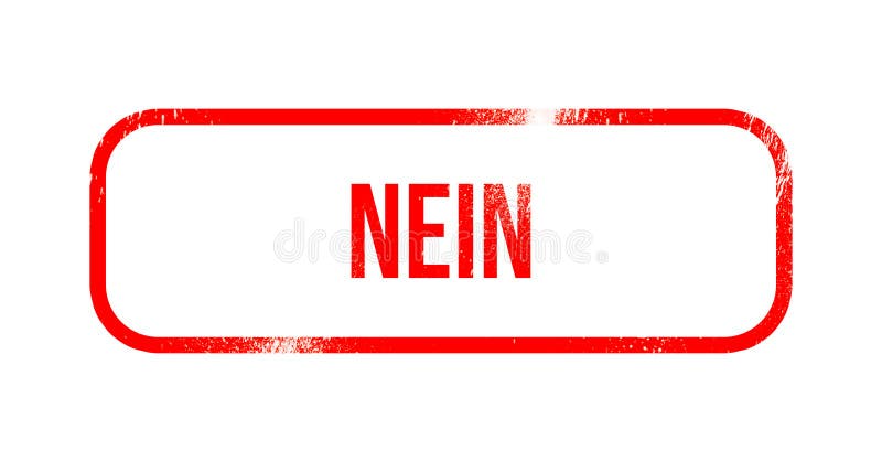 Nein Red Stock Illustrations – 55 Nein Red Stock Illustrations, Vectors ...
