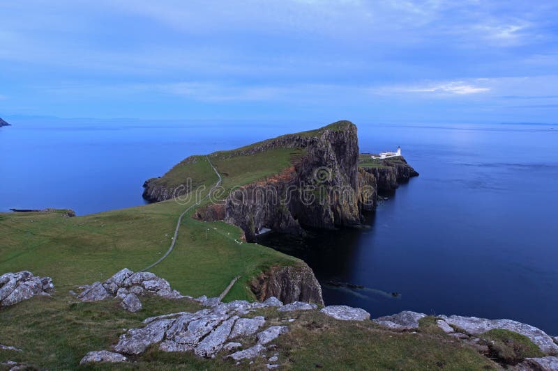 Neist Point, Isle of Skye, Scotland Stock Image - Image of hour ...