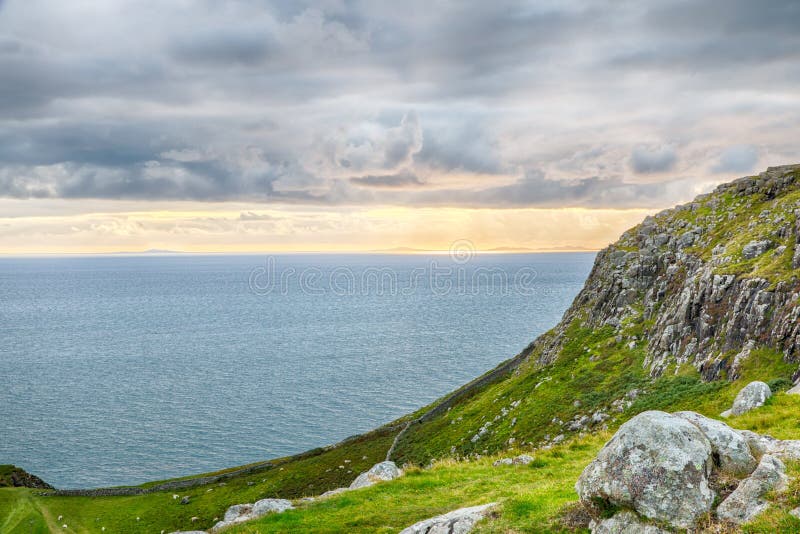 Neist Point Cliffs stock photo. Image of line, point - 47370856