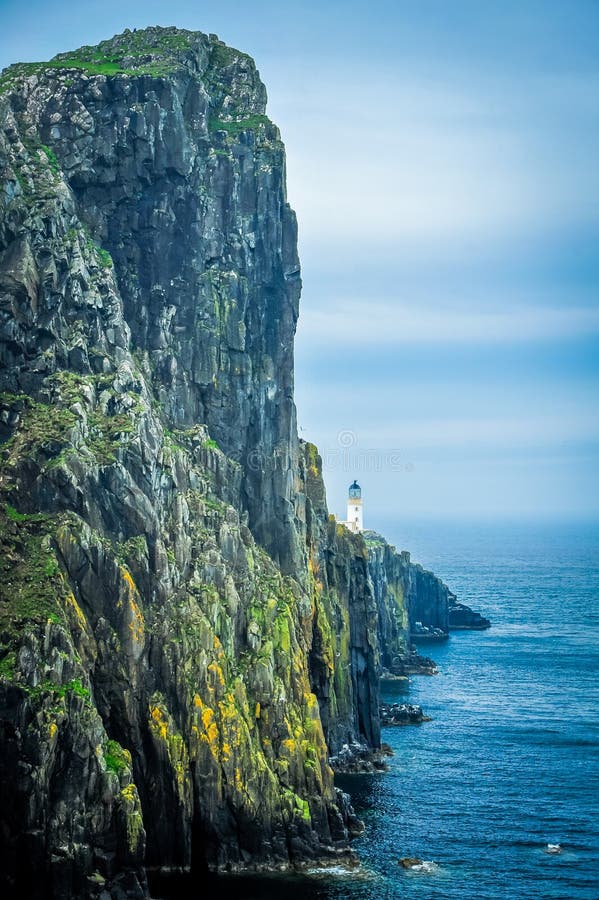 Neist Point Lighthouse stock photo. Image of explore - 102515878