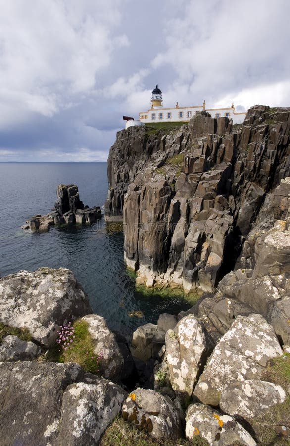 Neist Point View, Isle of Skye Stock Image - Image of walk, island ...