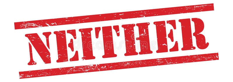 Neither Stock Illustrations – 322 Neither Stock Illustrations, Vectors ...