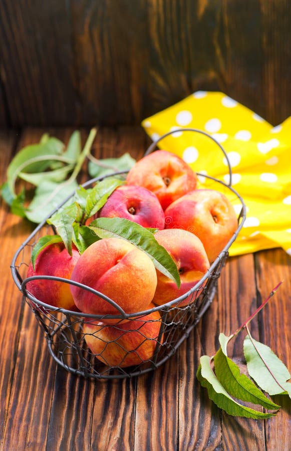 Nektarine stock image. Image of peach, group, rustic - 80588933