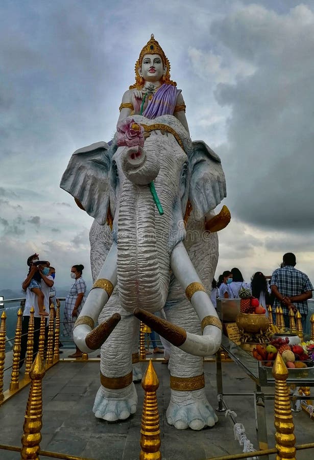 Nelligala Temple Sri Lanka ( Bodhiya ) Stock Image - Image of lighting ...
