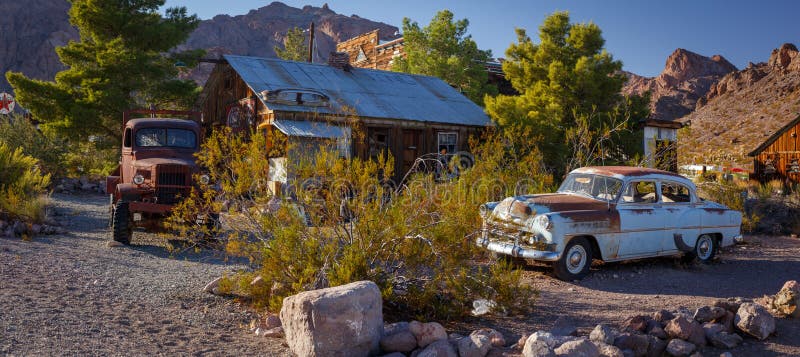 Nelson Ghost Town, Nevada, USA - 4 October, 2019: Nelson Ghost Town ...