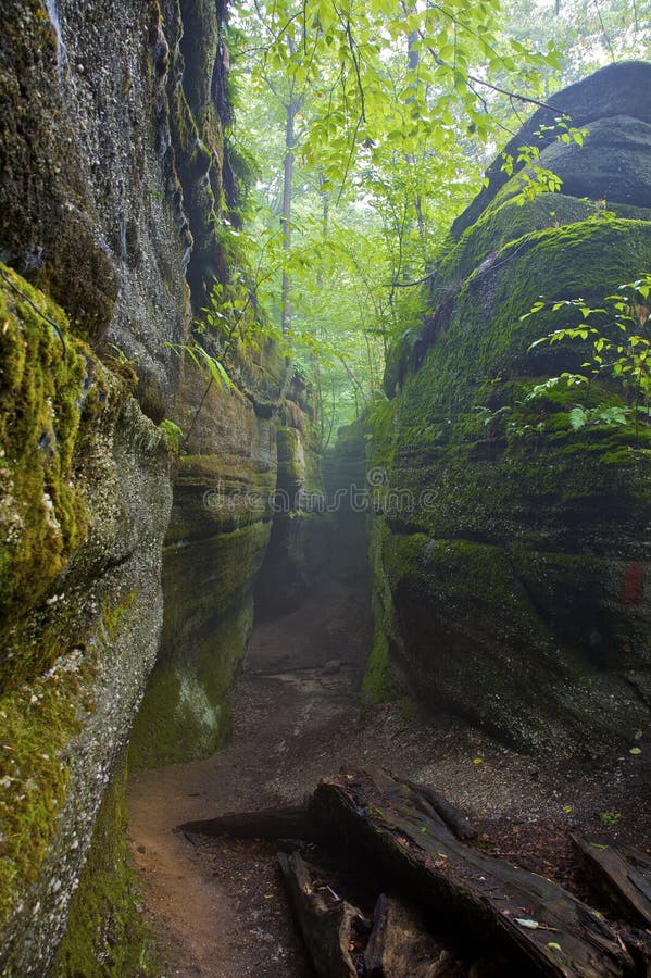Ledges State Park in Boone, Iowa during Early Autumn Stock Photo ...