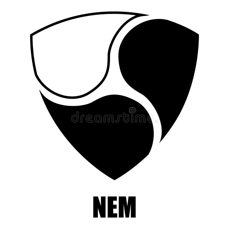 Nem icon, simple style stock vector. Illustration of financial - 109783332