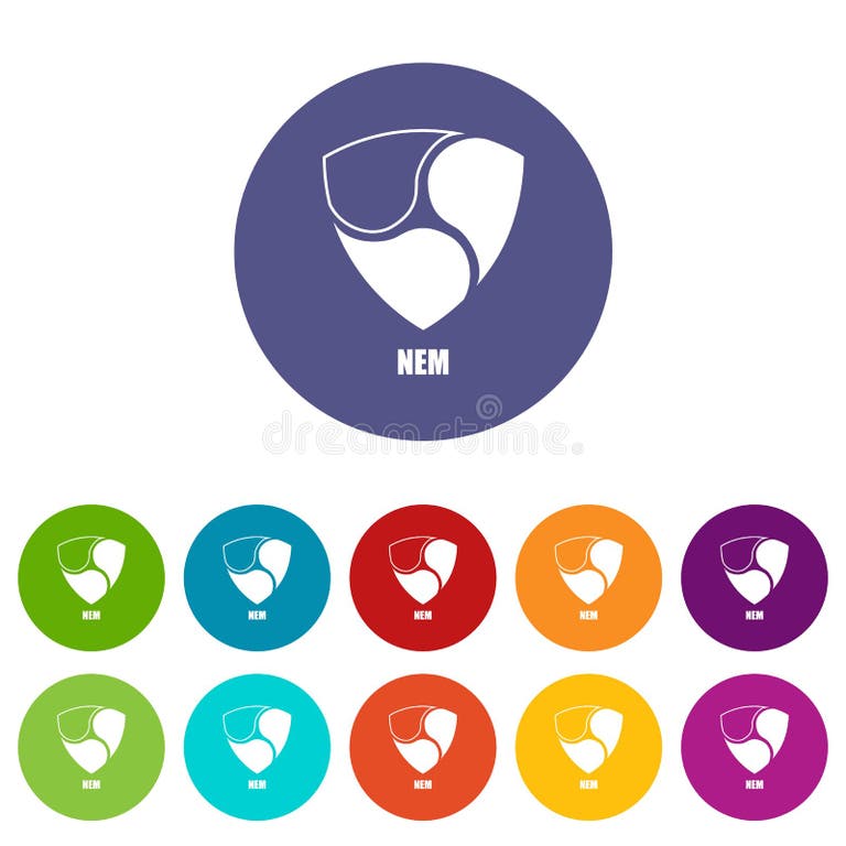 Nem icon, simple style stock vector. Illustration of icon - 115996072