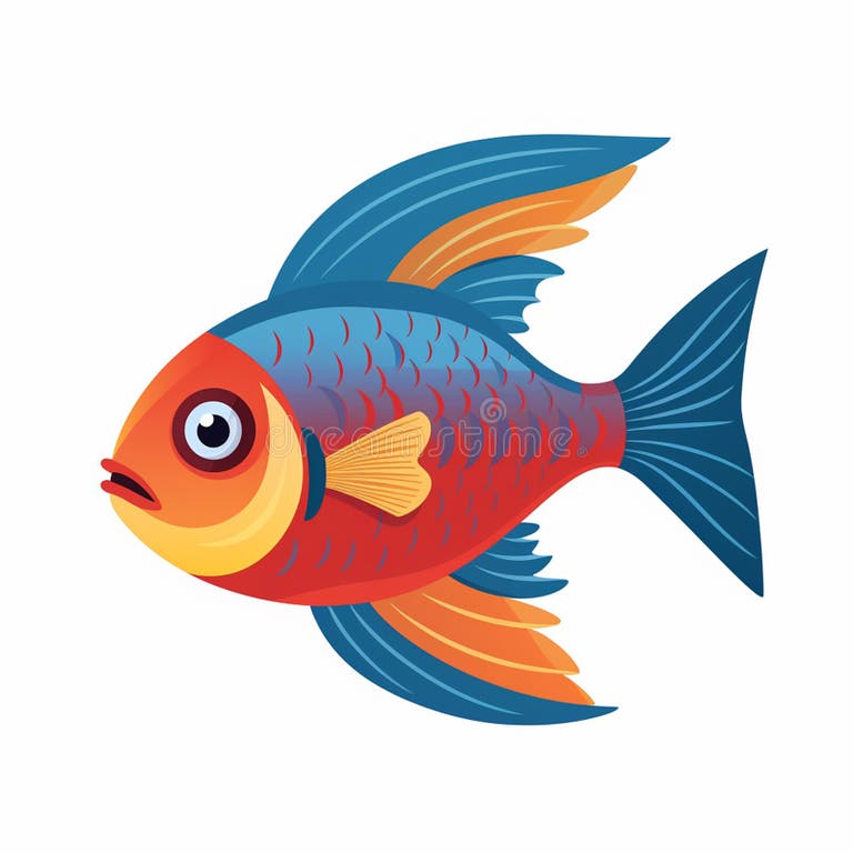 Nemo Fish Illustration for Children S Books Stock Illustration ...