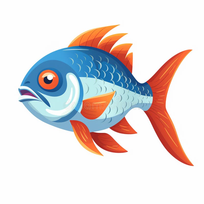 Nemo Fish Illustration for Children S Books Stock Illustration ...