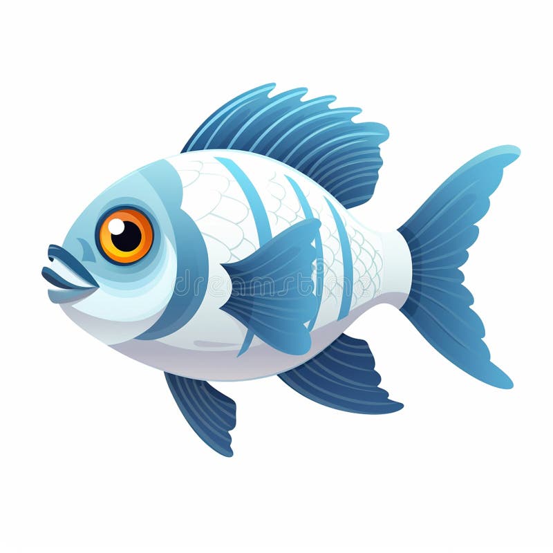 Nemo Fish Swimming with Dory Cartoon Stock Illustration - Illustration ...