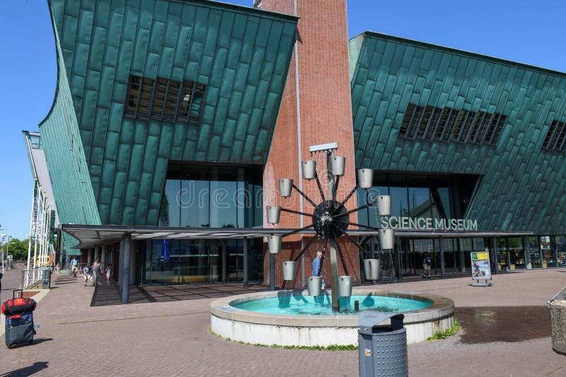 NEMO Science Museum of Amsterdam on Holland Editorial Image - Image of ...