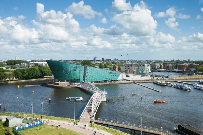 NEMO Science Museum, Amsterdam Editorial Stock Photo - Image of city ...