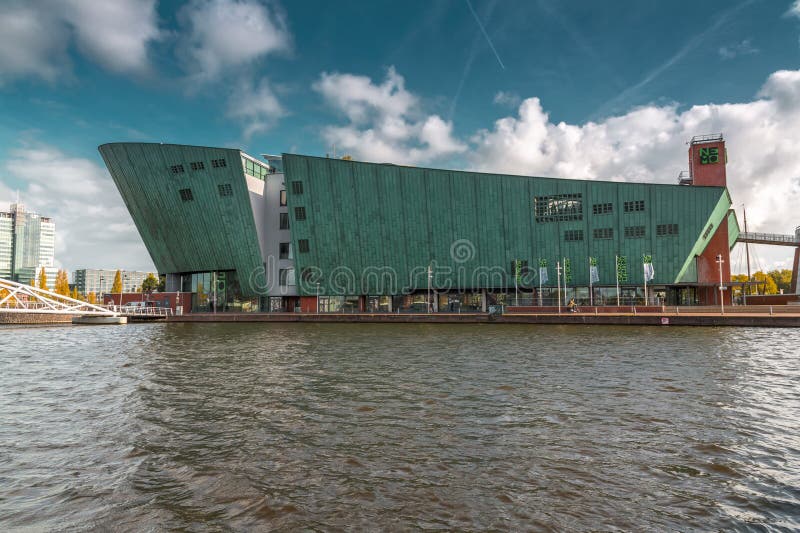 NEMO Science Museum is a Science Centre in Amsterdam, NL Editorial ...