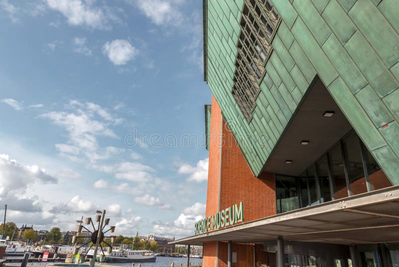 NEMO Science Museum is a Science Centre in Amsterdam, NL Editorial ...
