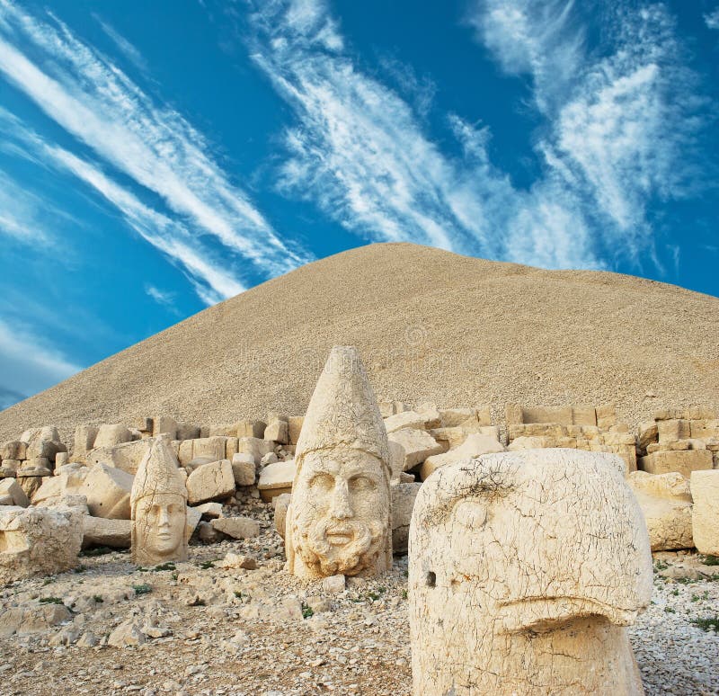Nemrut Dagi stock photo. Image of culture, antiquity - 21175426