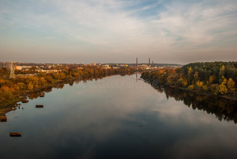 Nemunas stock photo. Image of river, forest, nemunas - 34503682