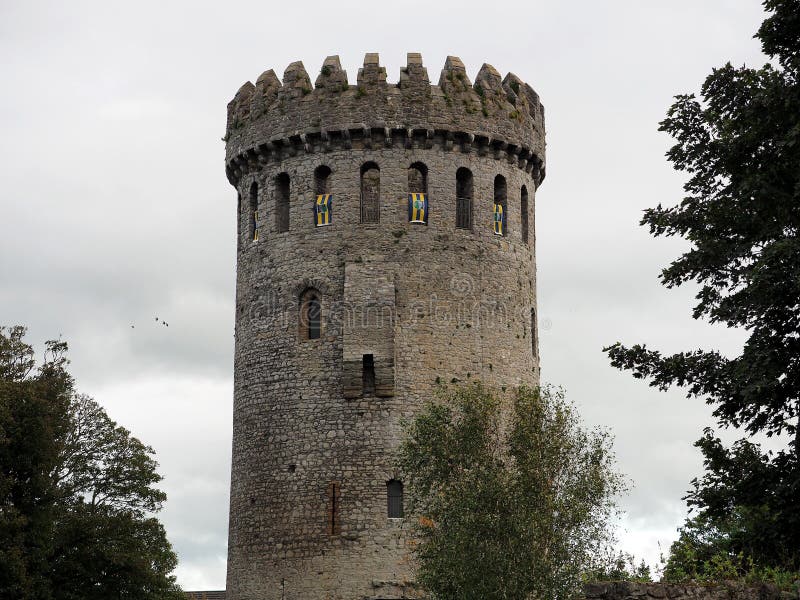 Castle in nenagh Tipperary stock image. Image of tipperary - 50557945