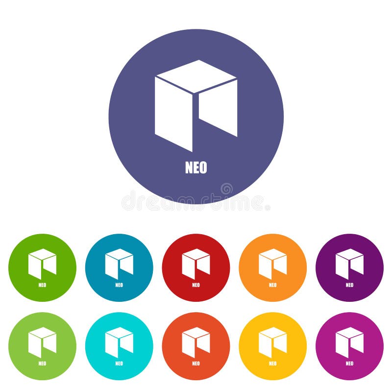 Neo icon, simple style stock vector. Illustration of financial - 115996288