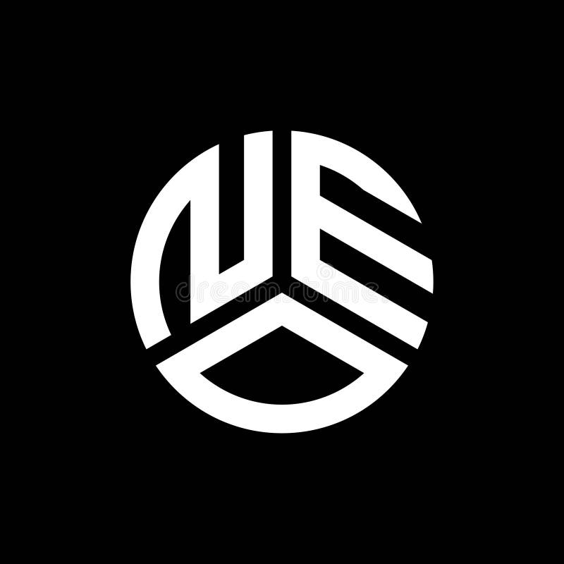 NEO Letter Logo Design on Black Background. NEO Creative Initials ...