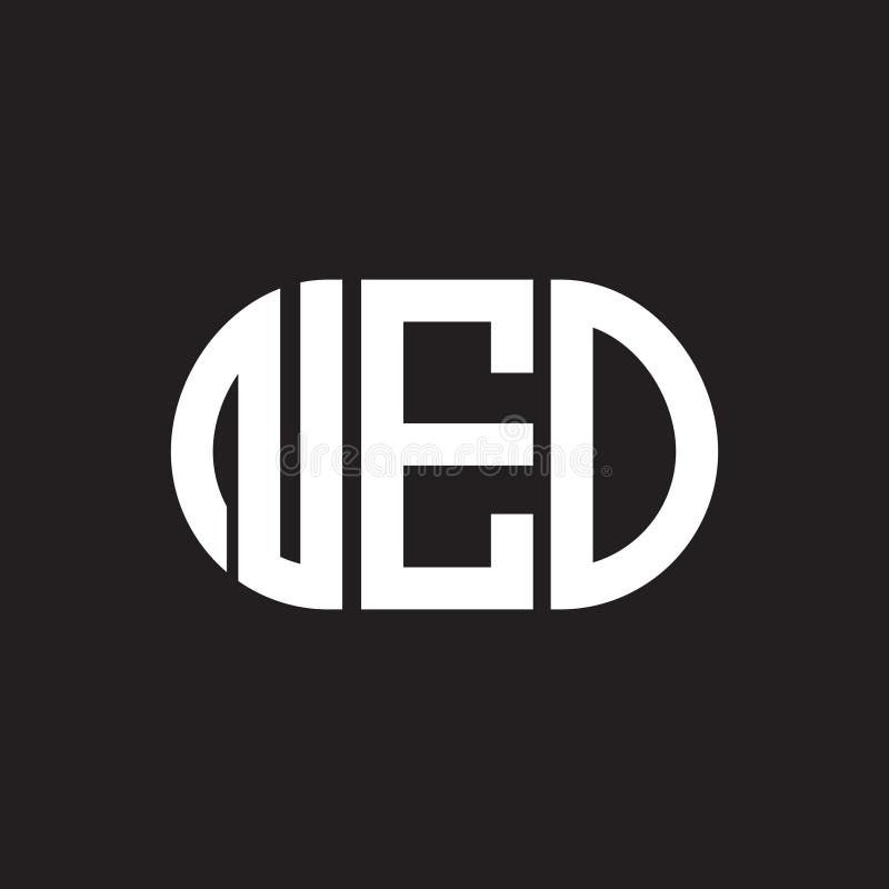 NEO Letter Logo Design on Black Background. NEO Creative Initials ...