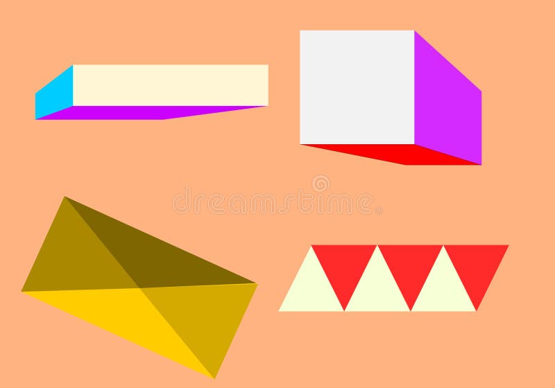 Neo Memphis Style Vector Illustration and Graphic Design. Stock Vector ...