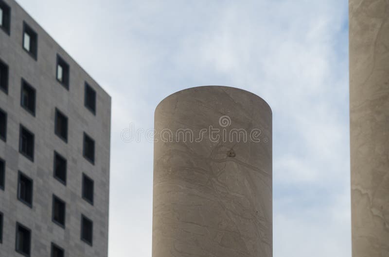 Neo- Roman architecture stock image. Image of roman, carbonia - 36737397