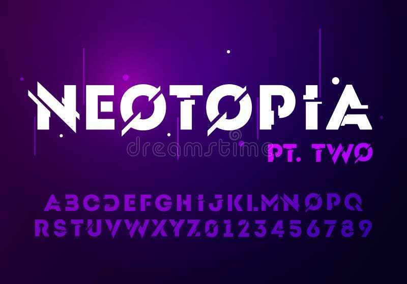 Technology Font Stock Illustrations – 366,743 Technology Font Stock ...