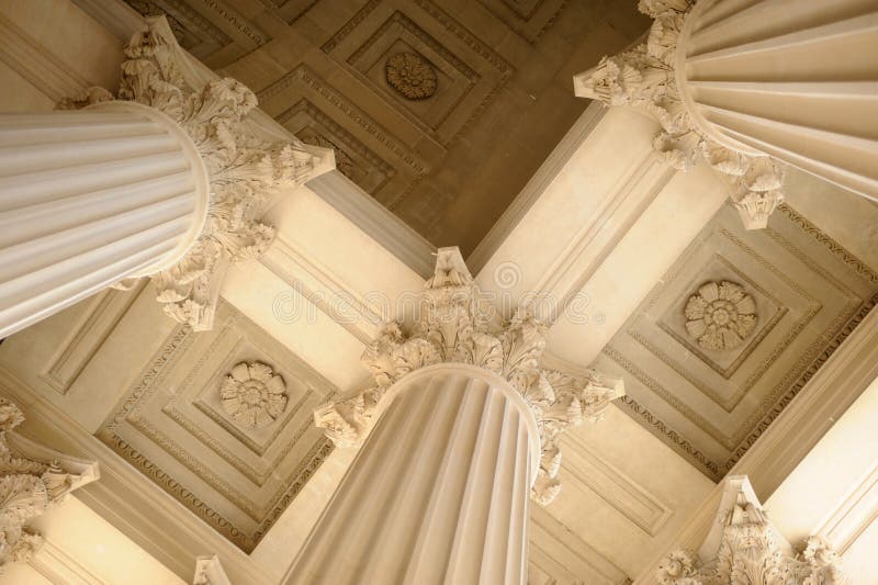 Neoclassical Columns stock image. Image of america, american - 10631319