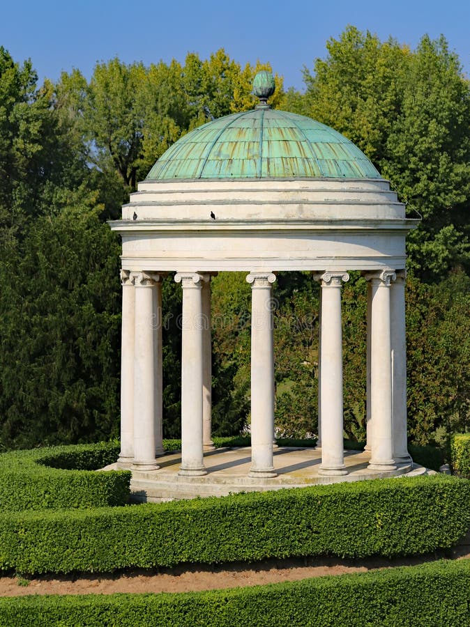 Neoclassical Dome Over the Hill Stock Photo - Image of dome ...