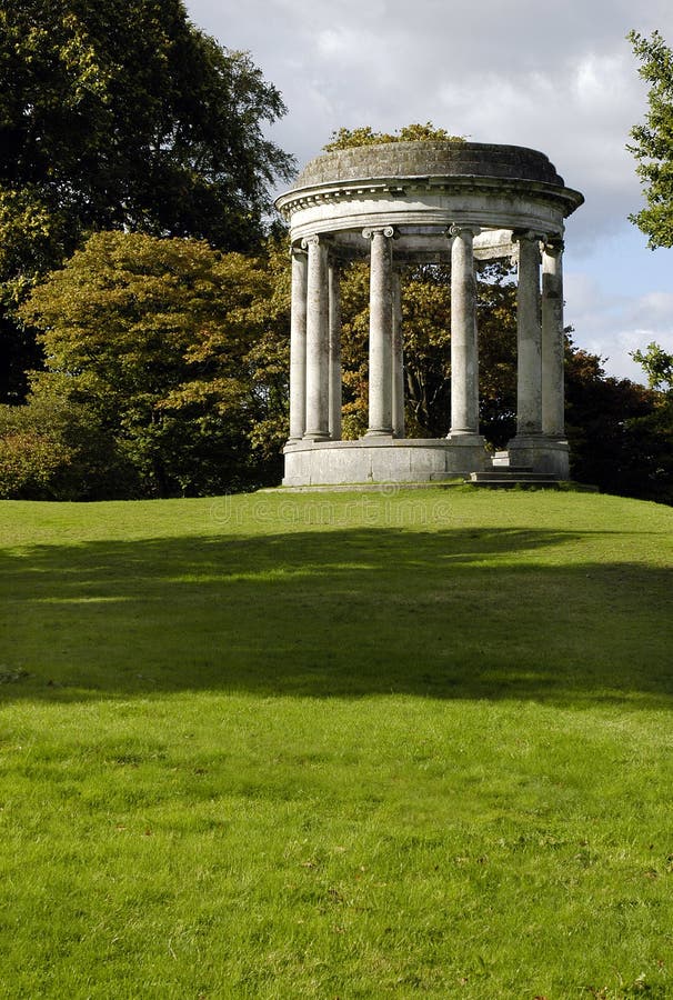 Neoclassical Garden Rotunda 2 Stock Photo - Image of fantasy, shrine ...