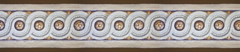 Neoclassical Painting Frame with Floral and and Geometric Elements ...