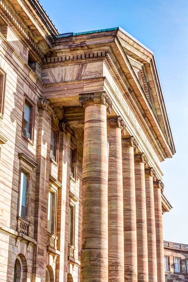 Neoclassical Palace in Kassel Stock Photo - Image of germany, medieval ...