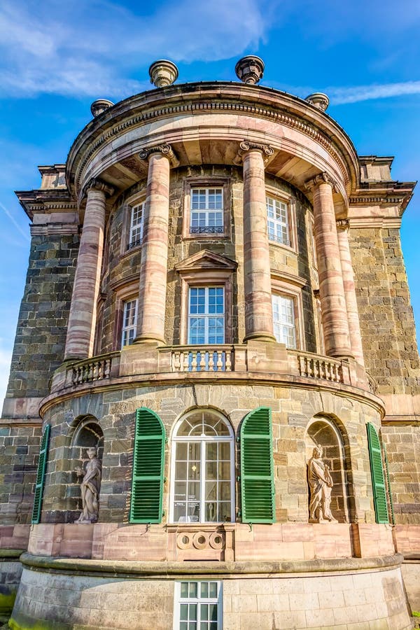 Neoclassical Palace in Kassel Stock Image - Image of castle, hill: 69122623
