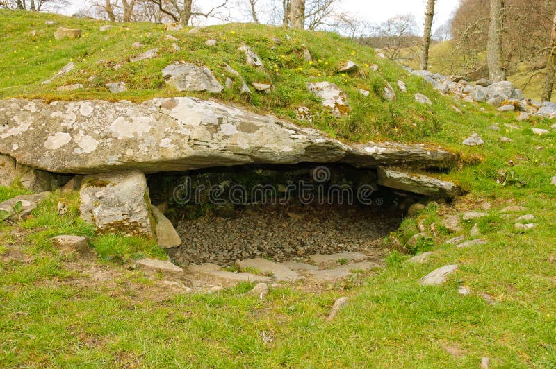Neolithic burial site stock image. Image of monument - 36391959