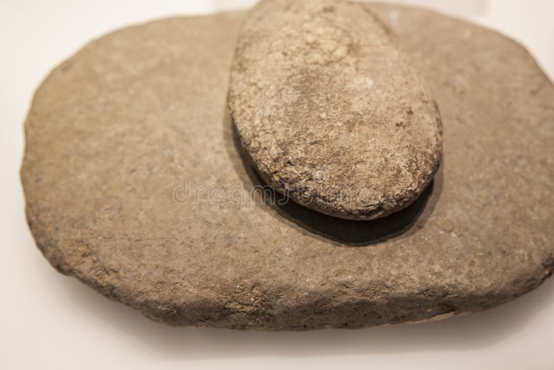 Neolithic Era Simple Mill Stone Stock Photo - Image of stones ...