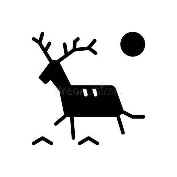 Black Solid Icon for Neolithic, Monument and Historic Stock Vector ...