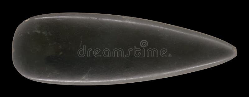 Neolithic Polished Stone Axe Stock Image - Image of paleolithic ...