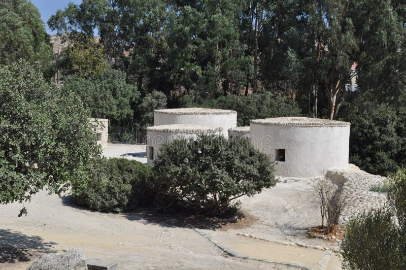 Choirokoitia. the Neolithic Settlement of Choirokoitia Stock Photo ...