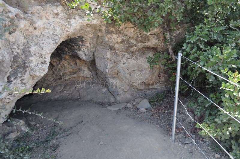 Choirokoitia. the Neolithic Settlement of Choirokoitia Stock Photo ...