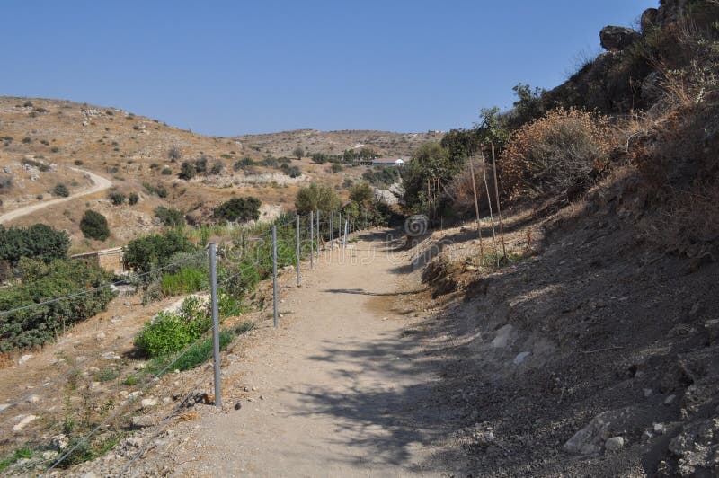 Choirokoitia. the Neolithic Settlement of Choirokoitia Stock Photo ...