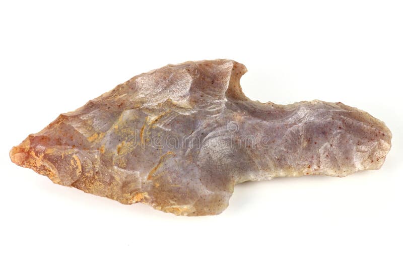 Neolithische pijlpunt stock foto. Image of pijlpunt, archeologisch ...