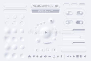 Neomorphism Vector Stock Illustrations – 8,746 Neomorphism Vector Stock ...