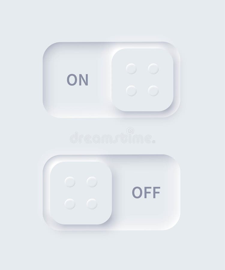 Application Realistic Blank Set Template Mockup. Neumorphism Background ...