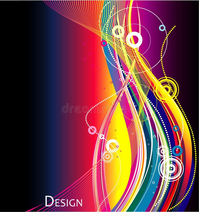 Neon abstract background stock vector. Illustration of frame - 15049469